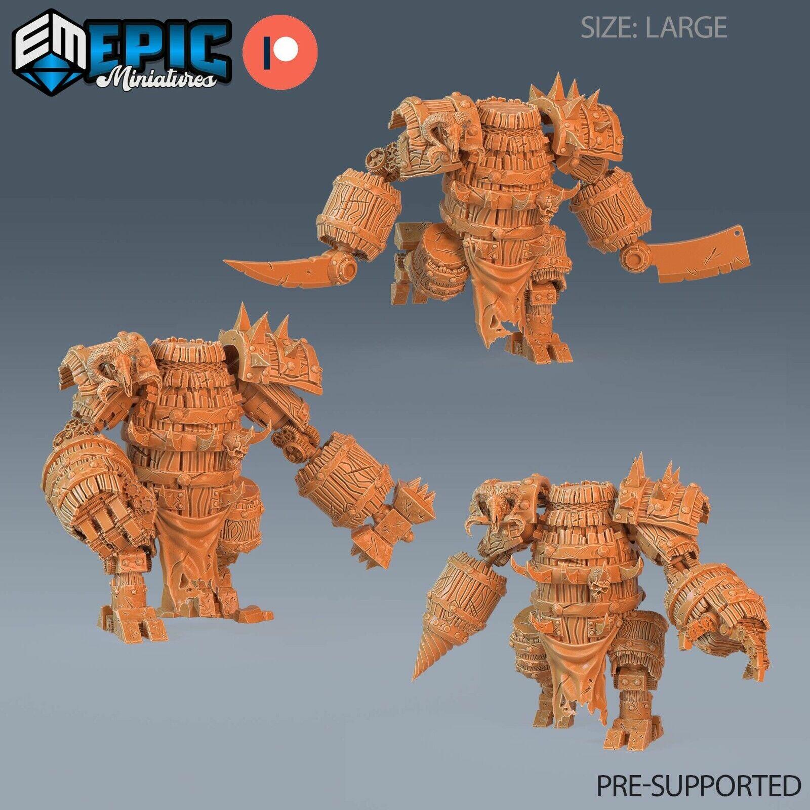 BARREL GOLEM - Epic Miniatures