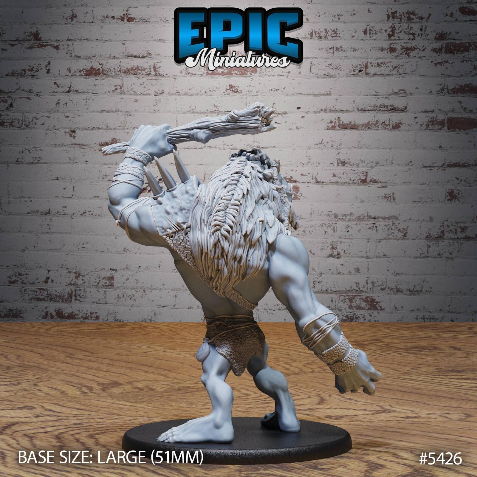 Classic War Troll - Epic Miniatures