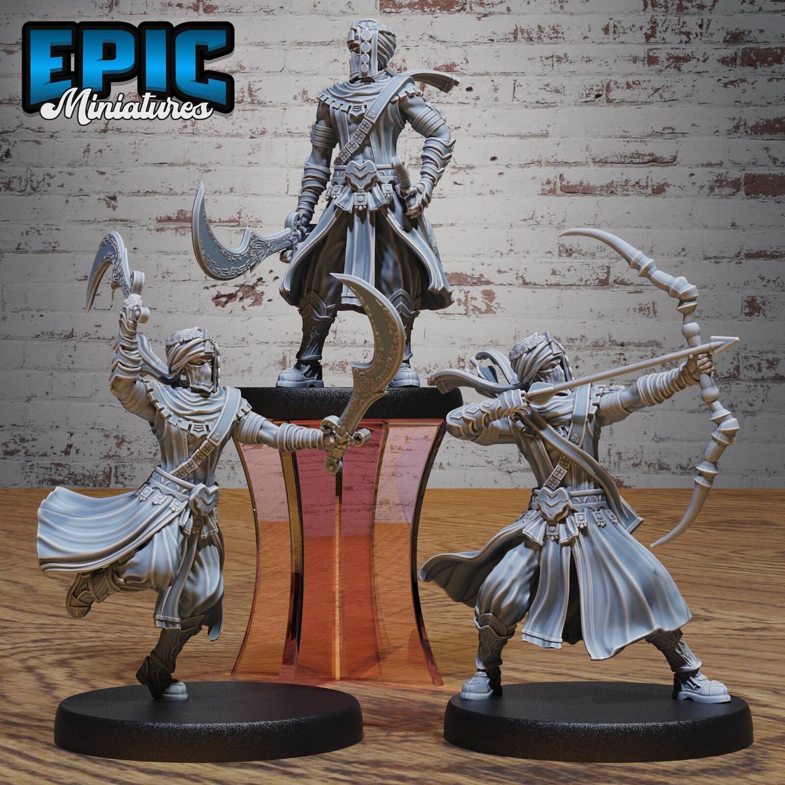 Desert Assassin Rogue - Epic Miniatures