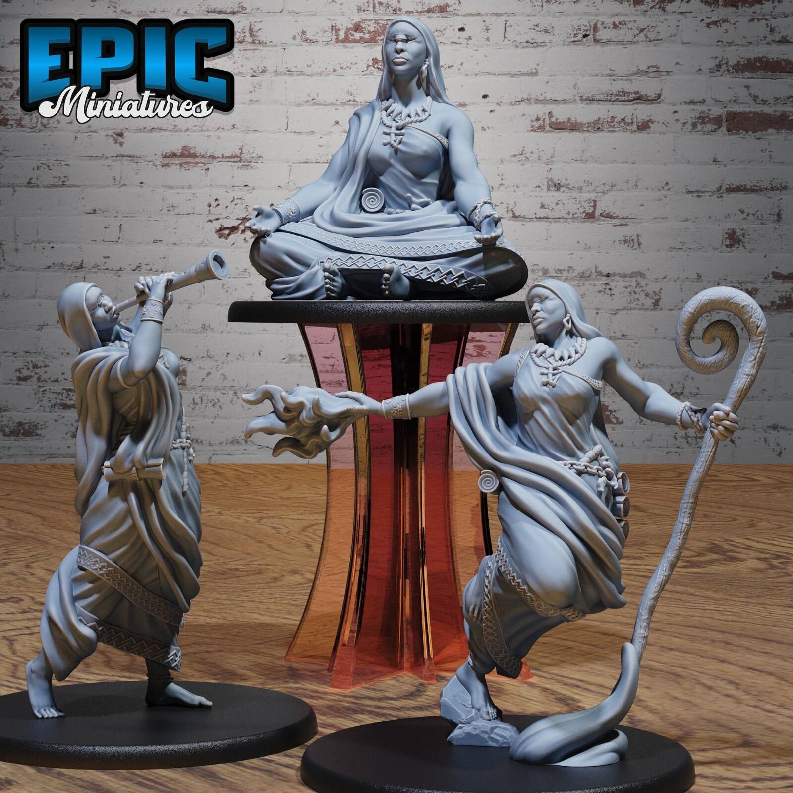 Female Cyclops Wizard - Epic Miniatures