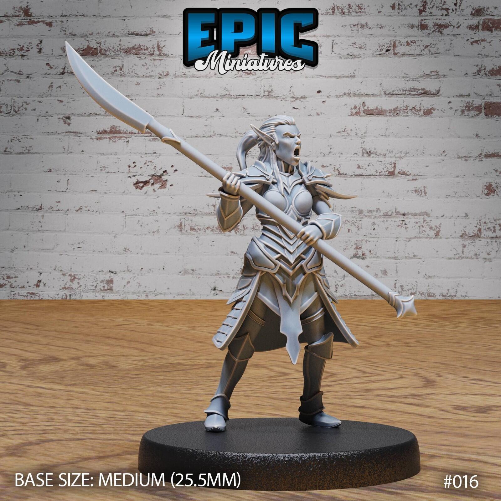 Dark Elf Characters - Epic Miniatures