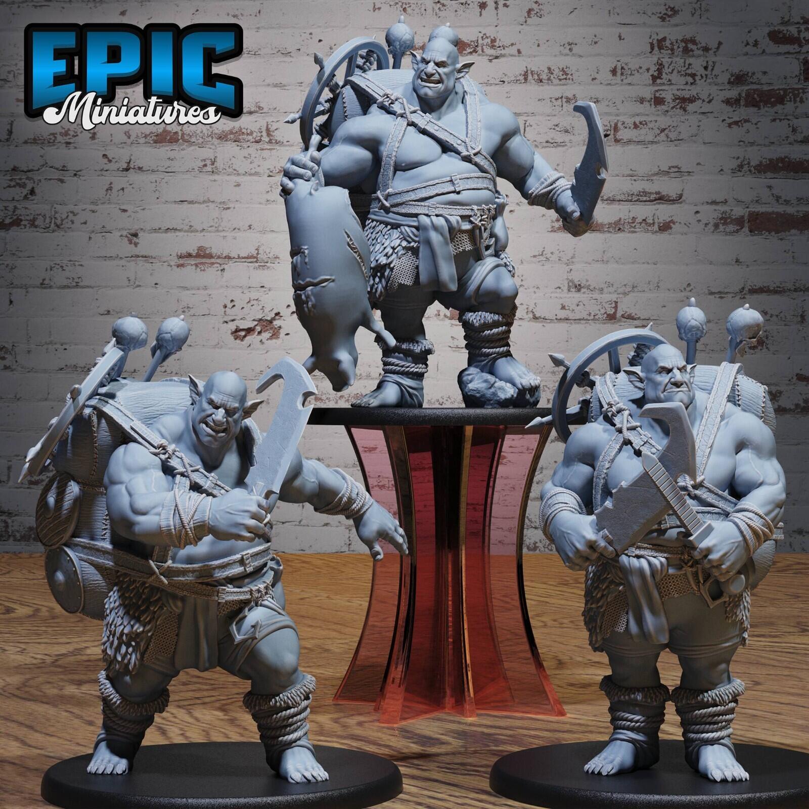 OGRE ADVENTURERS - Epic Miniatures