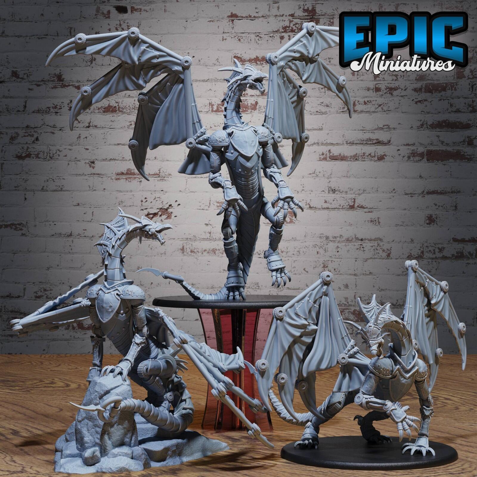 Construct Dragon - Epic Miniatures
