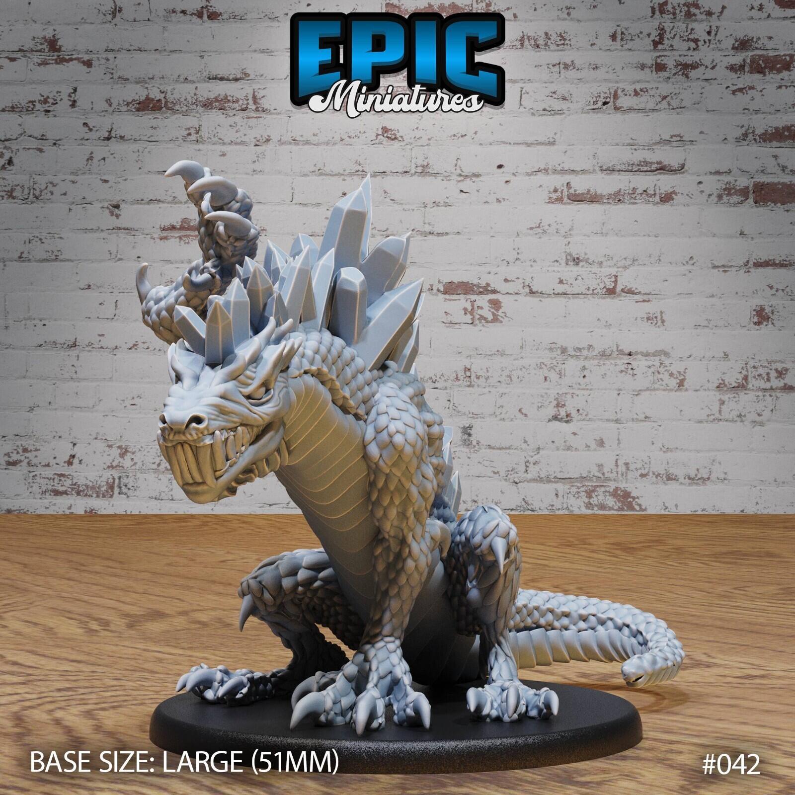 Crystal Drake - Epic Miniatures