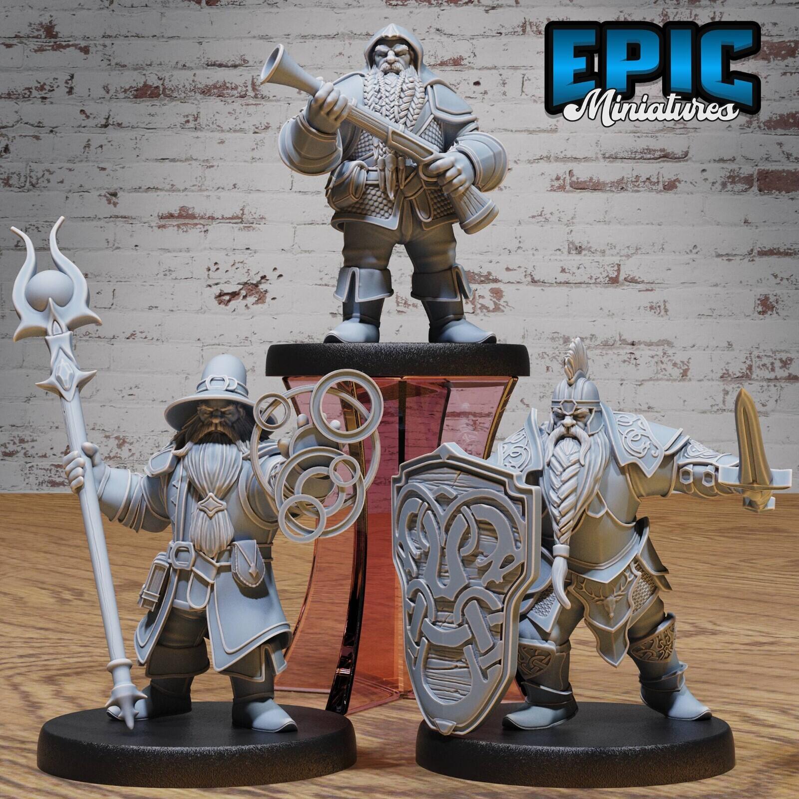 Dwarf Character Classes - Epic Miniatures