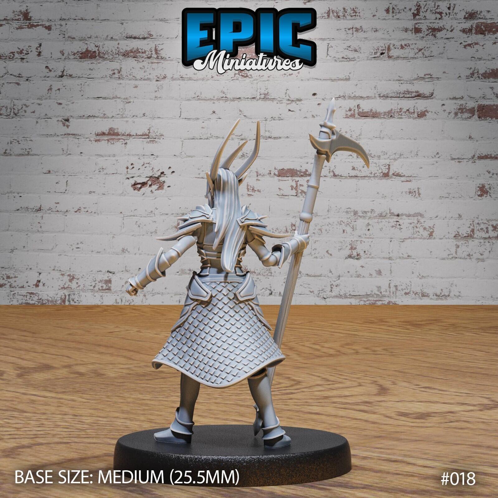 Dark Elf Characters - Epic Miniatures