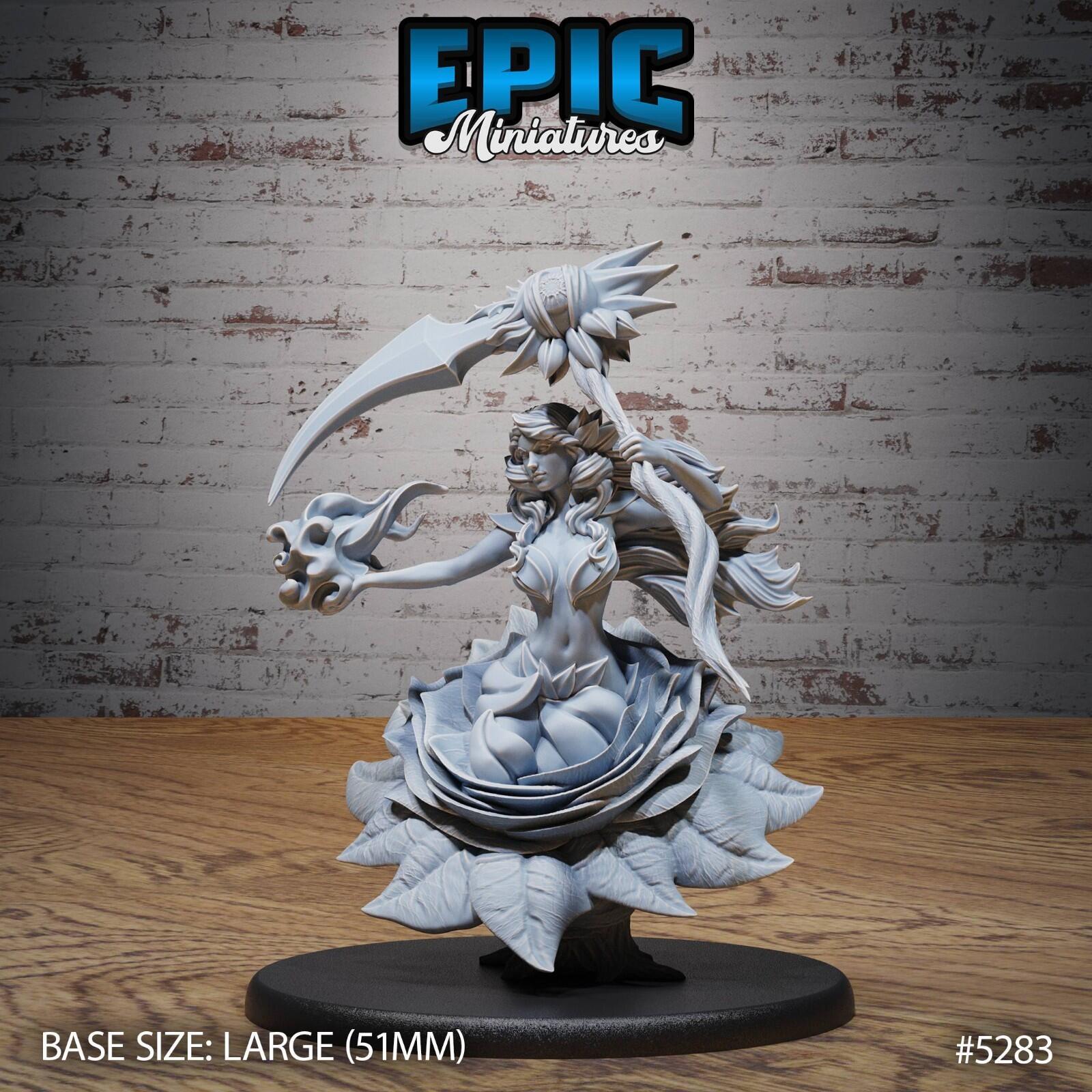 Enchanting Flower Druid - Epic Miniatures