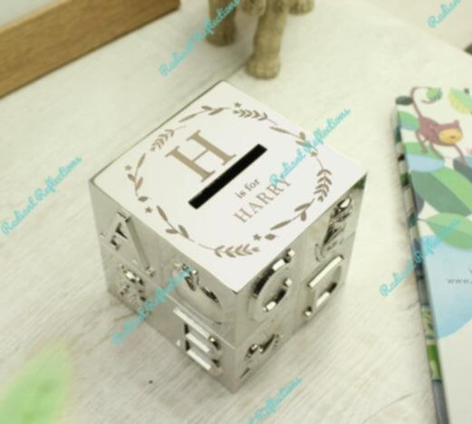 Personalised Initial ABC Money Box