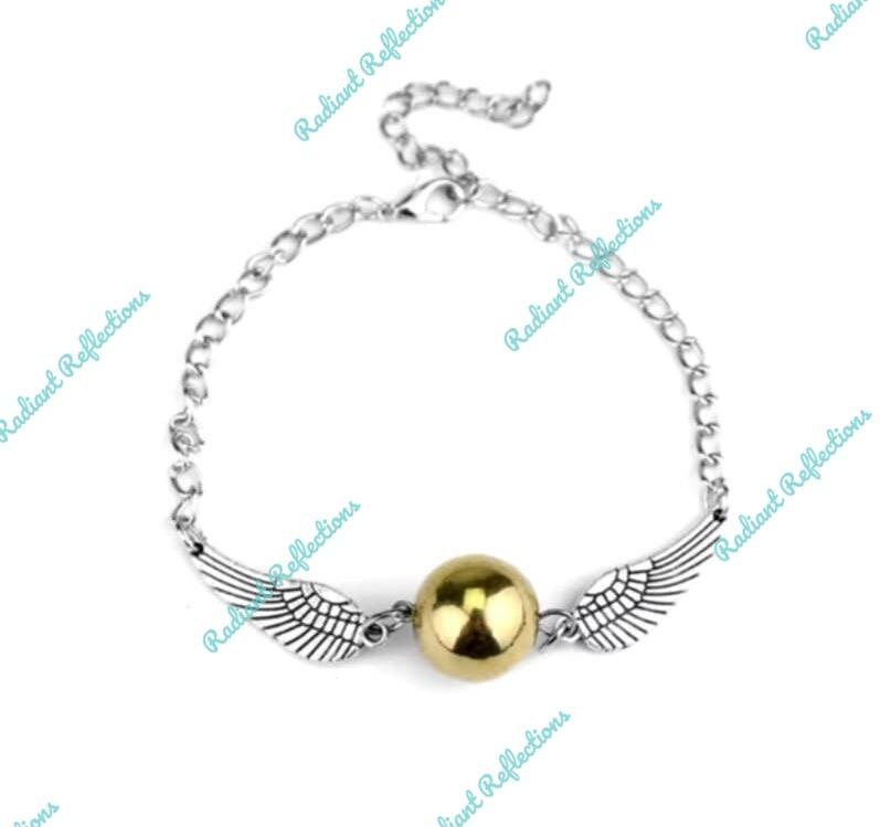 Golden Snitch Bracelet - inspired by Harry Potter
