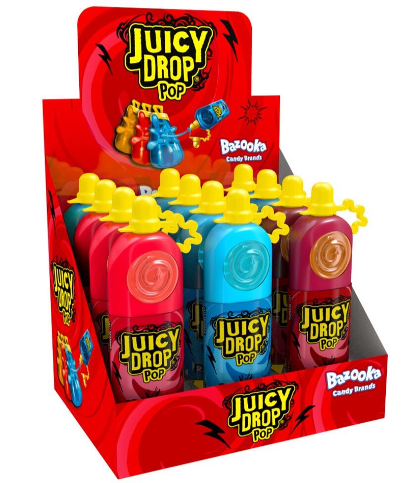 Juicy Drop Pop Lollipop with Sour Gel 26g