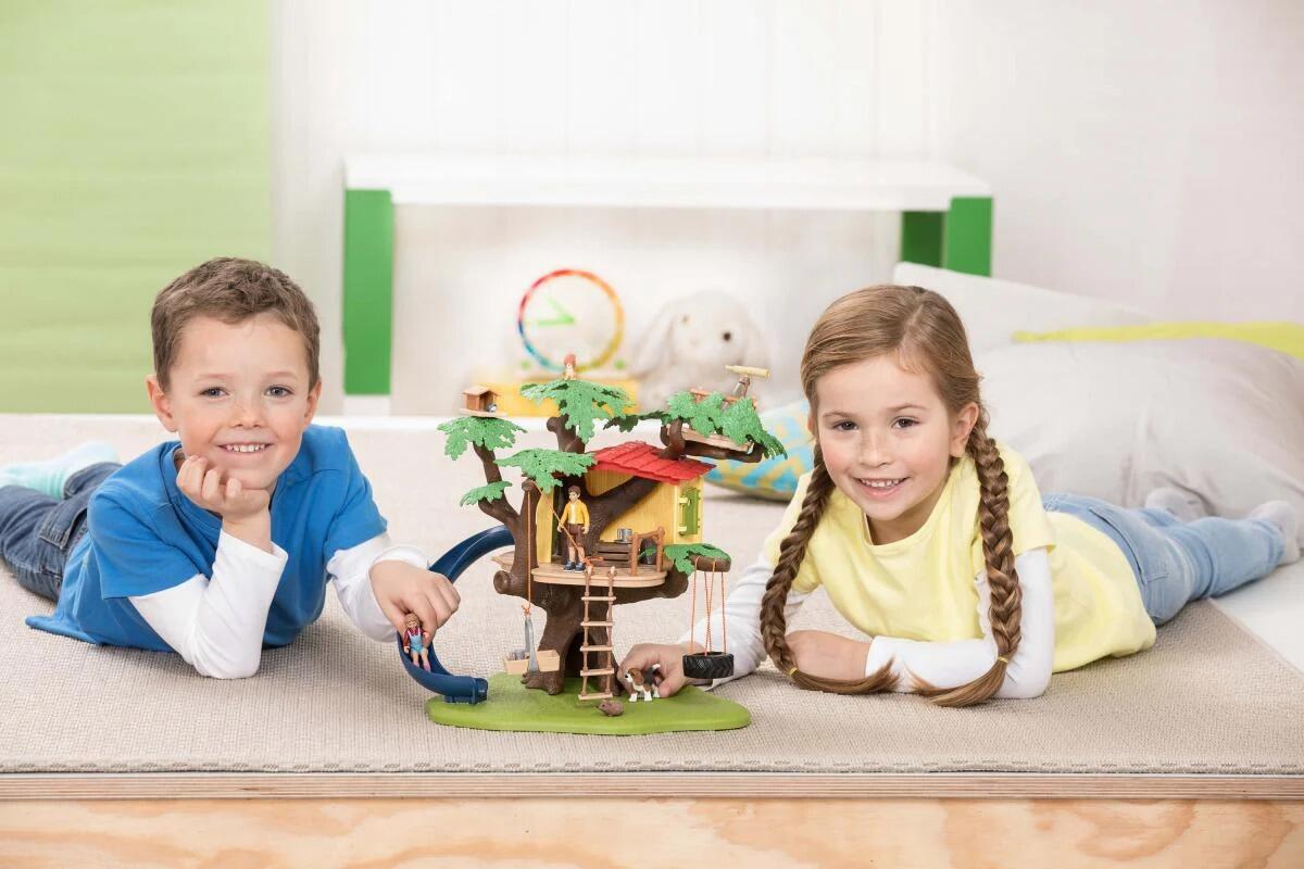 Buy Adventure Tree House Toy | Schleich Adventure Playset