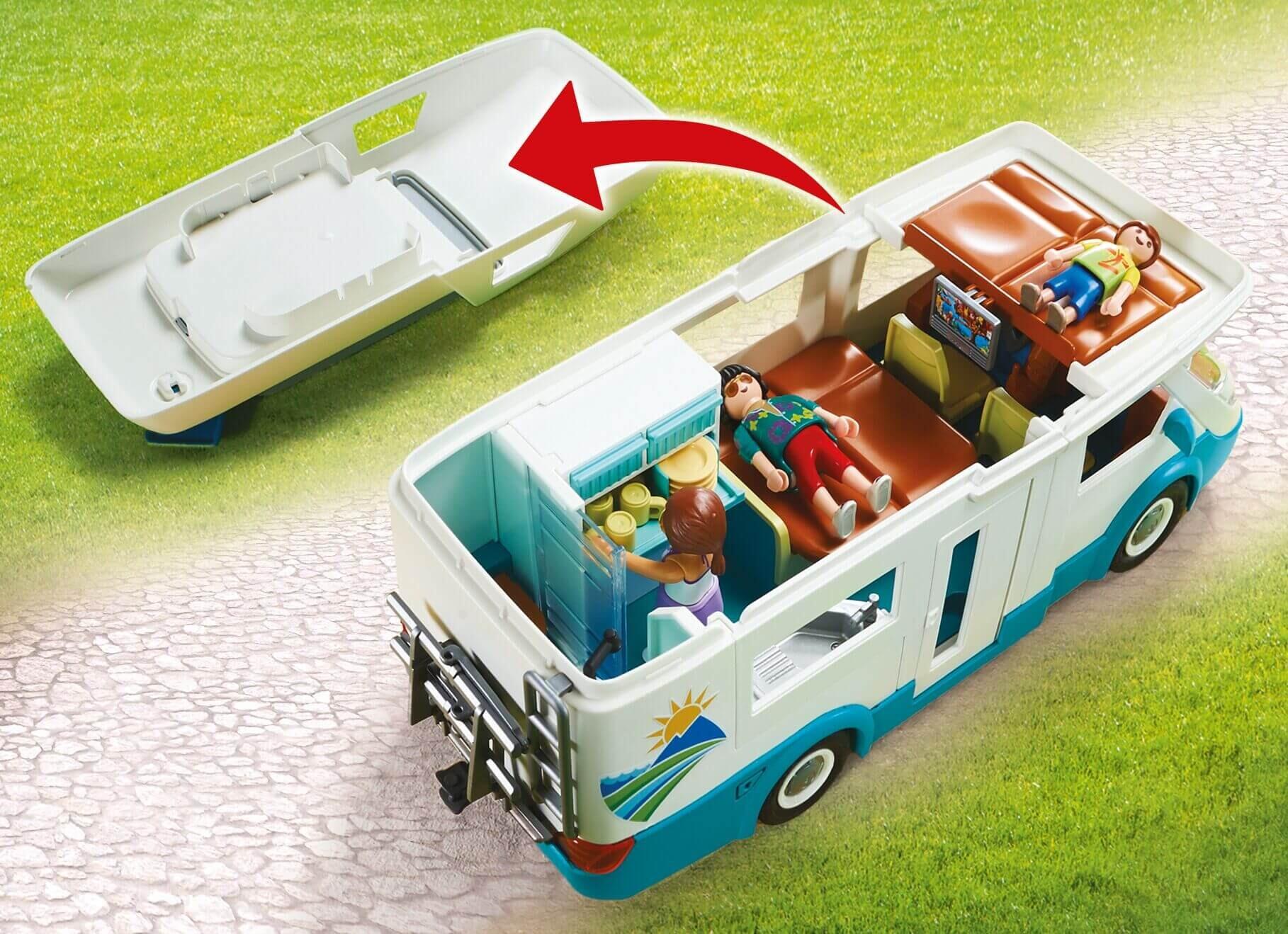 Buy Playmobil Family Camper | Camper Toy Set