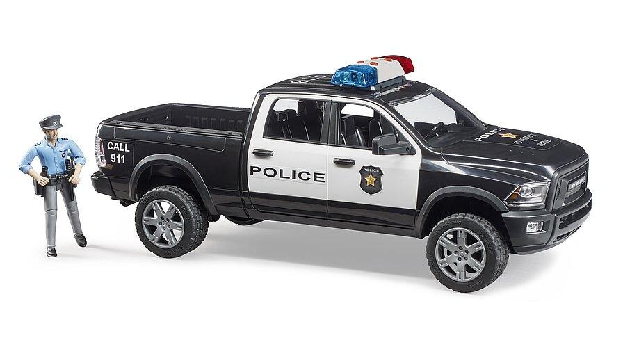 Buy Bruder RAM 2500 Police Truck with Policeman | 1:16 Scale Toy