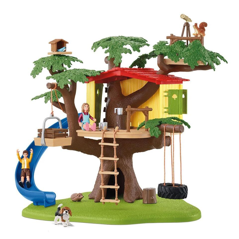 Buy Adventure Tree House Toy | Schleich Adventure Playset