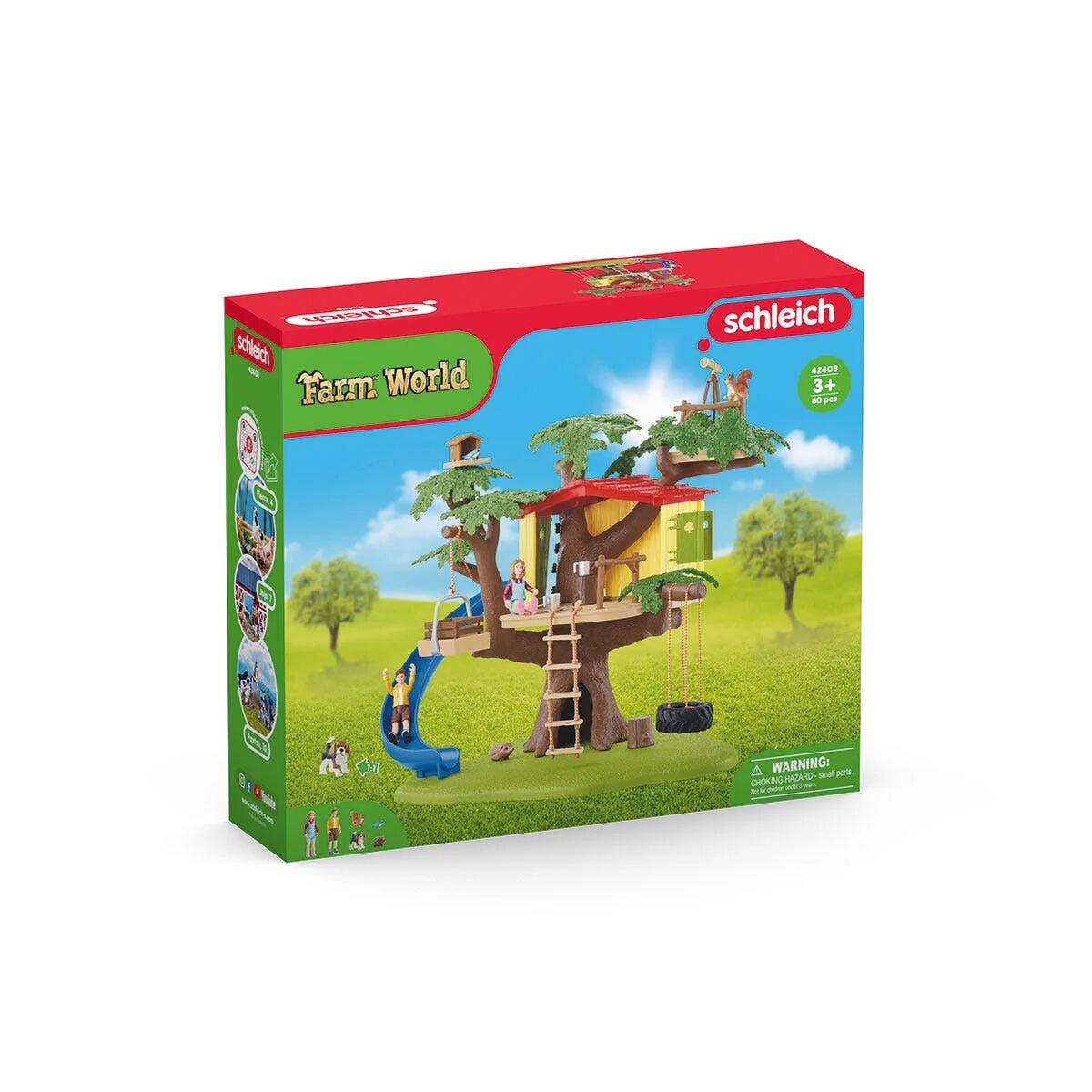 Buy Adventure Tree House Toy | Schleich Adventure Playset