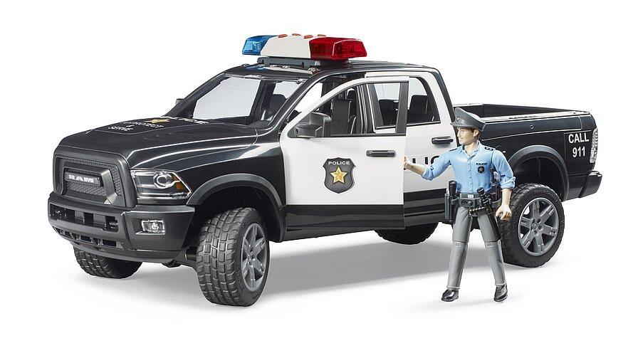 Buy Bruder RAM 2500 Police Truck with Policeman | 1:16 Scale Toy