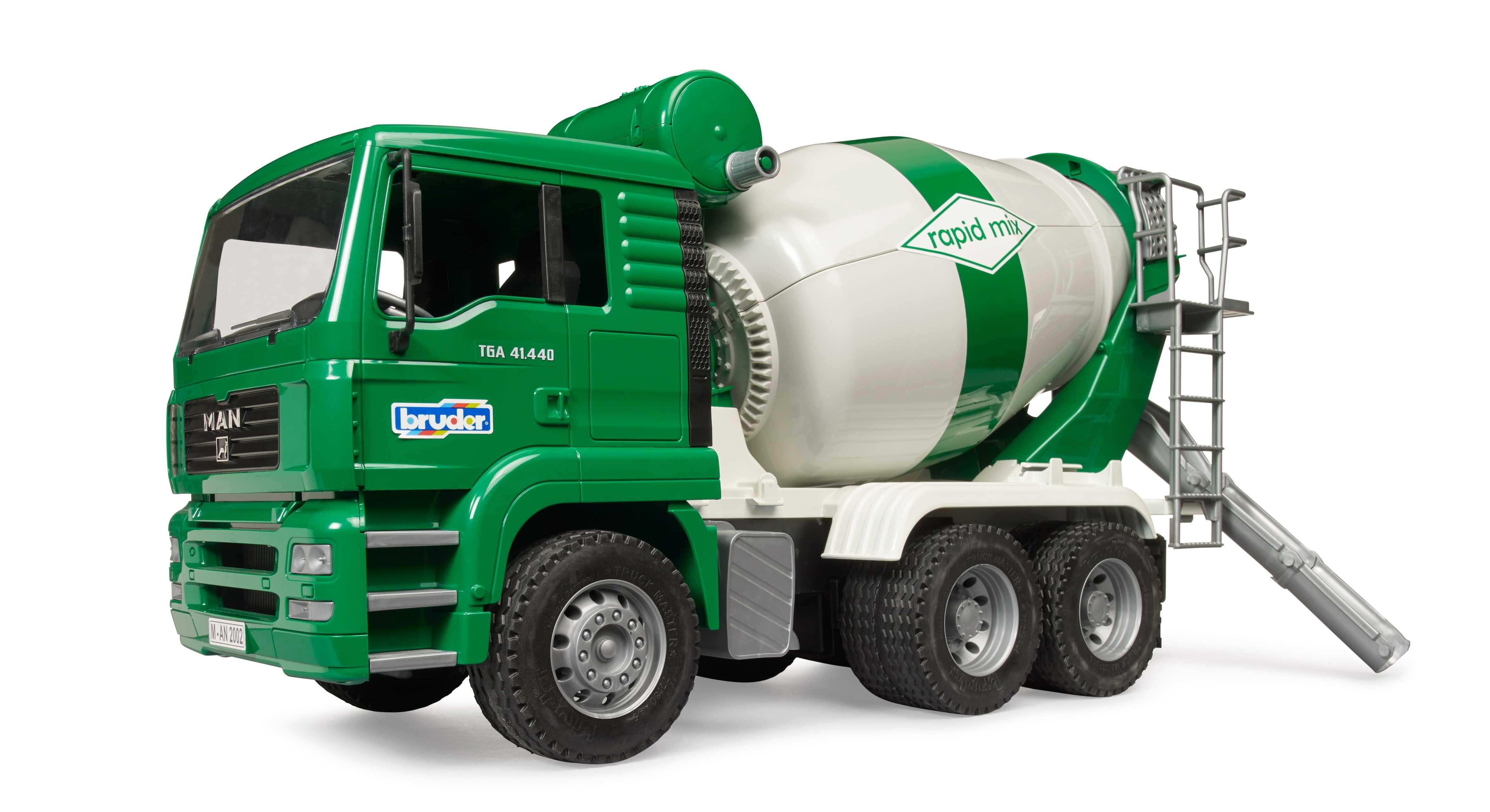 Buy Bruder MAN TGA Cement Mixer Truck | 1:16 Scale Toy