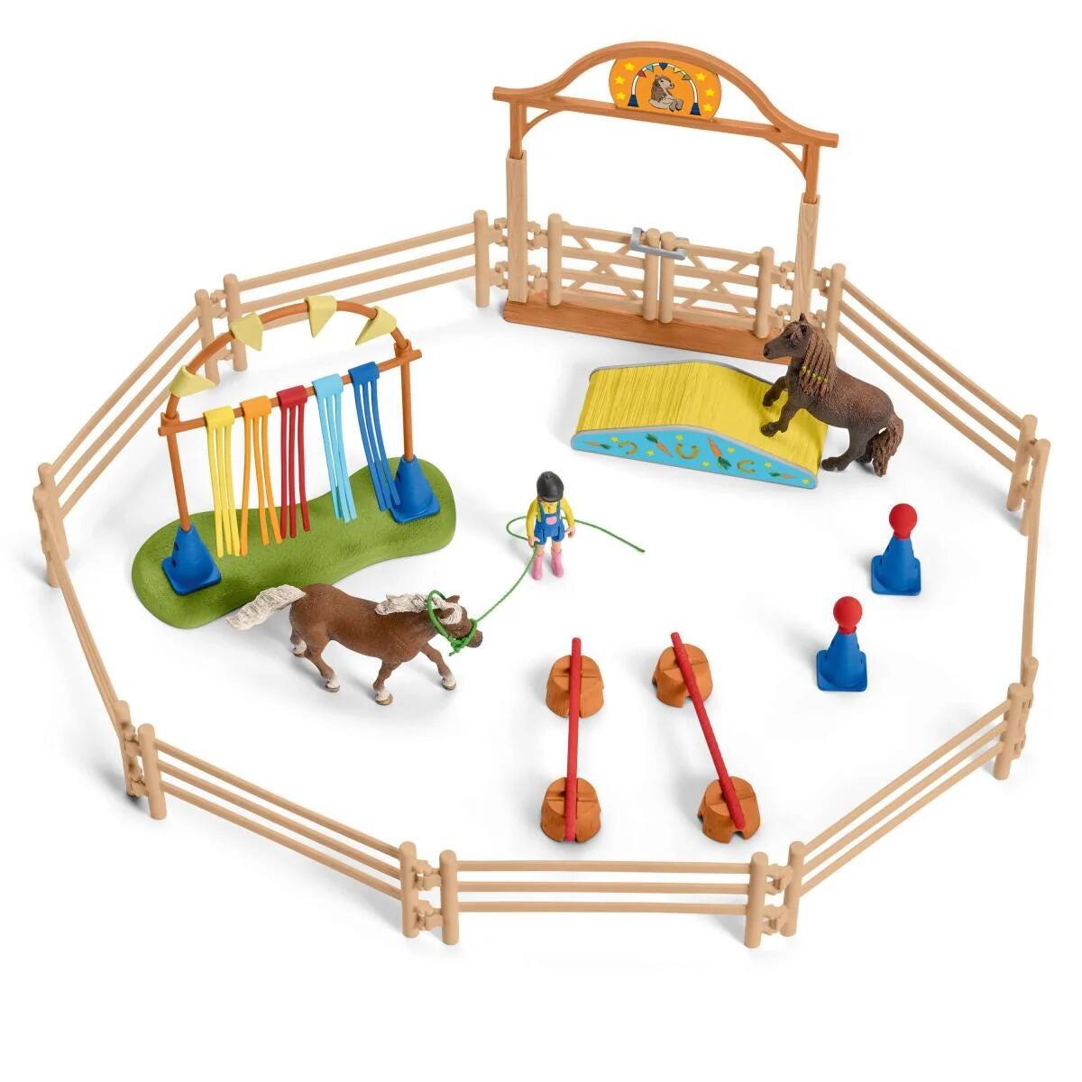 Shop Pony Agility Training Set | Schleich Pony Playset