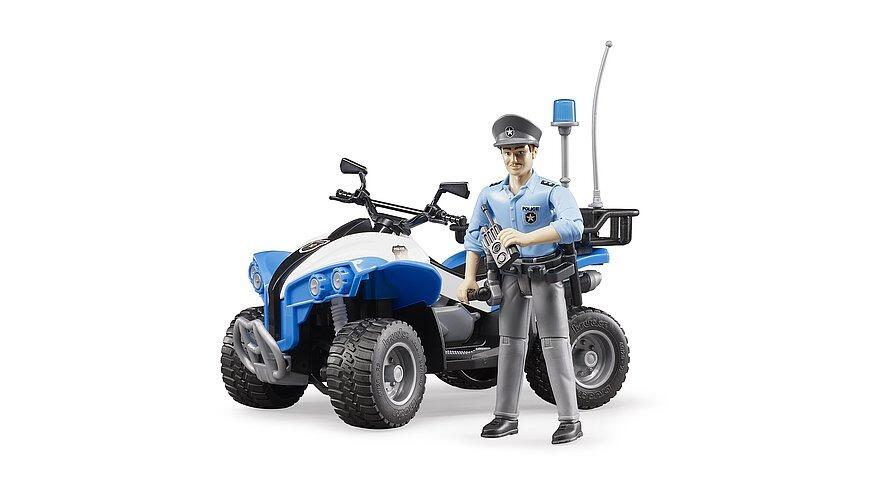 Police Quad with Police Officer and Accessories - 1:16 Scale