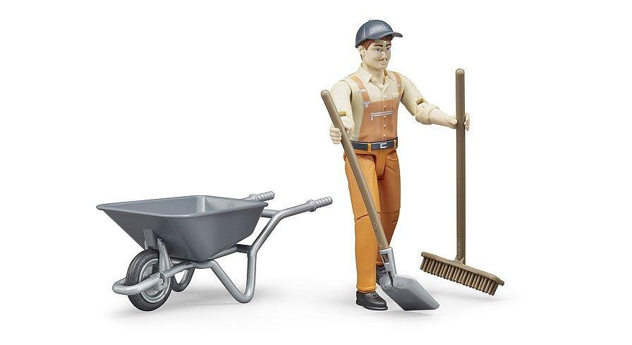 Buy Bruder Municipal Worker Figure Set | Fast UK Delivery