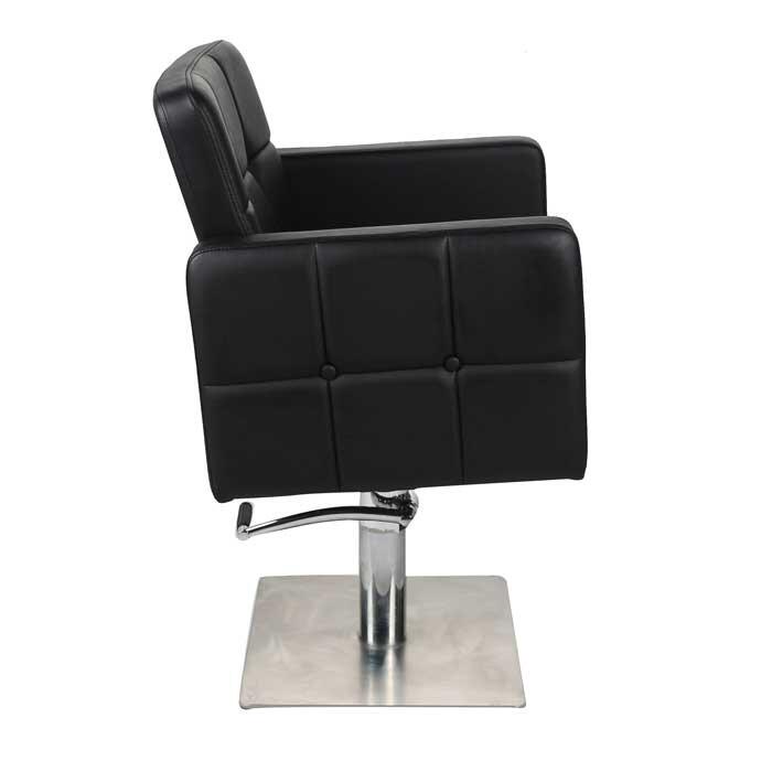 Dakota Styling Chair Black with Square Base