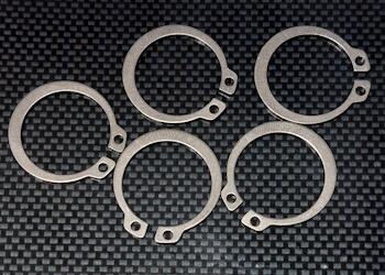 Pack5 25mm Circlips 304 Stainless Steel