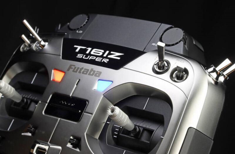 Futaba 16IZ Super with 3x R7208SB and Tx Li-Ion Battery