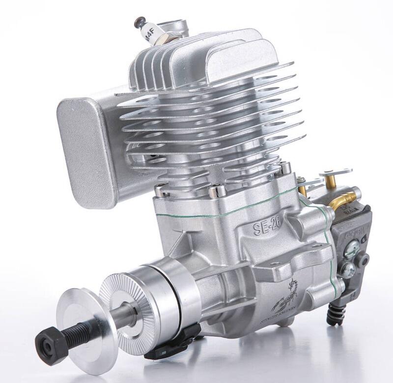 Stinger 26cc Single Cylinder Side Exhaust 2 Stroke Petrol Engine
