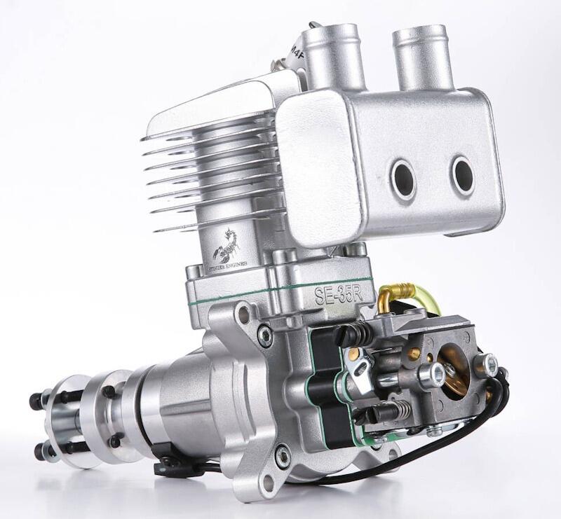 Stinger 35cc Single Cylinder Rear Exhaust 2 Stroke Petrol Engine