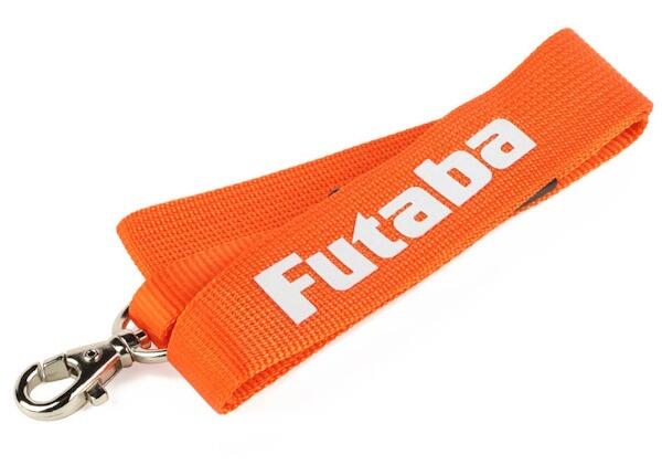 Genuine Futaba Transmitter Neck Strap Orange White