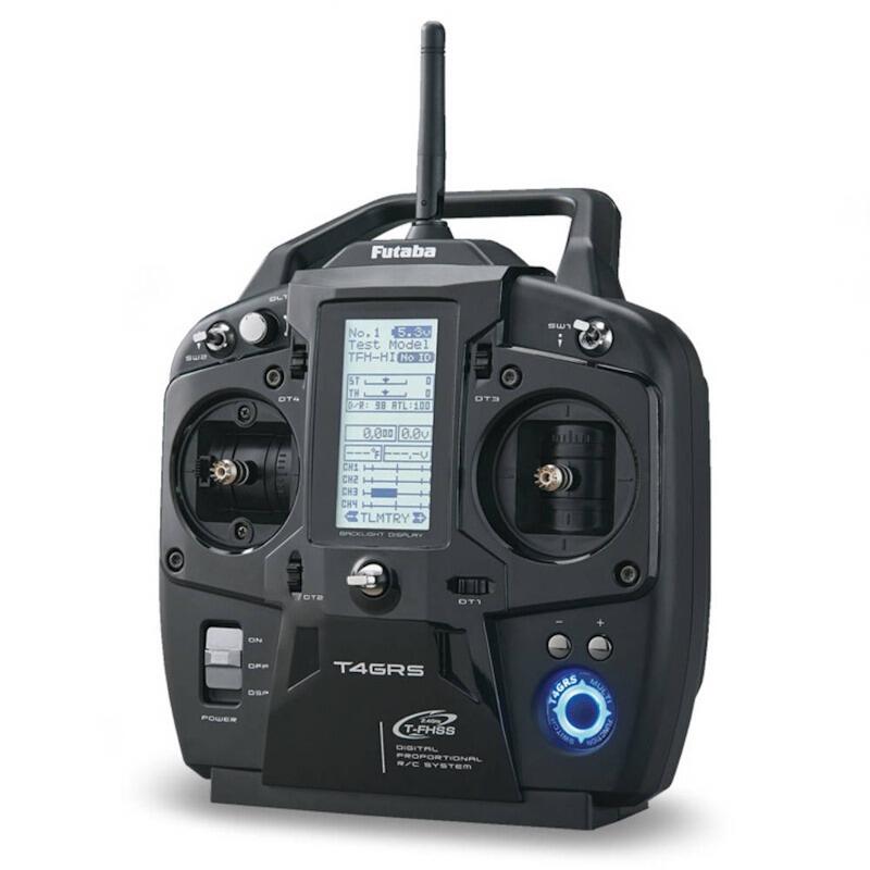 Futaba T4GRS 4 Channel Surface Radio with R304SB Receiver
