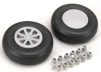 Robart Scale Wheel-Straight Tread 3" Pair