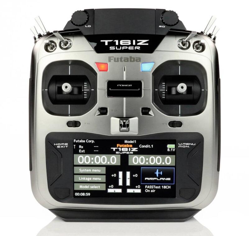 Futaba 16IZ Super with 3x R7208SB and Tx Li-Ion Battery
