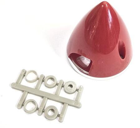 Spinner 45mm Red with Aluminium Back Plate