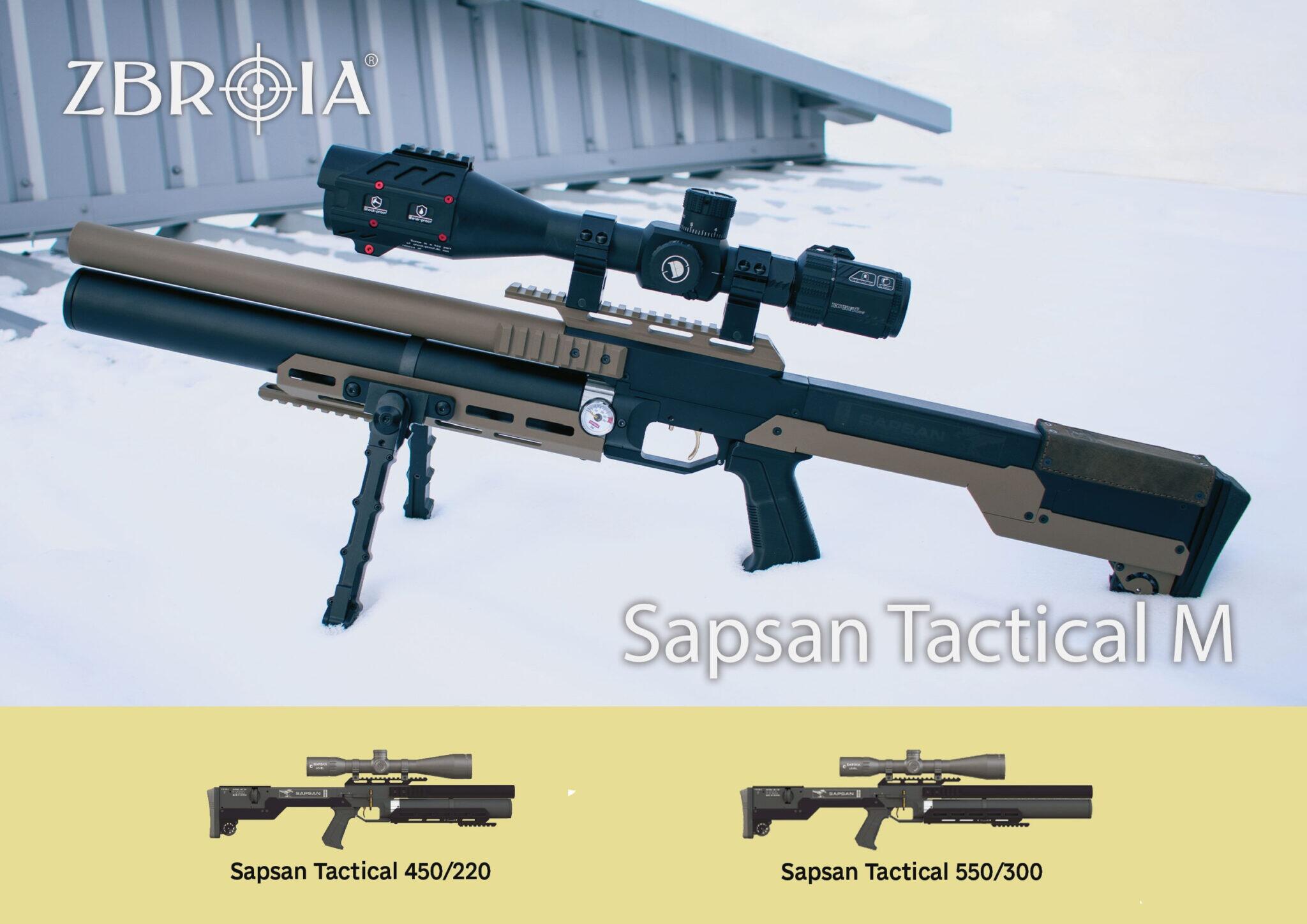 ZBROIA SAPSAN TAC -M .177 (16 J / sub 12 ft/lbs )