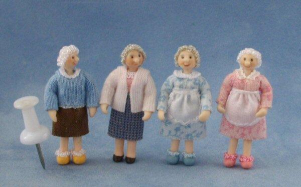 1/48th scale Miniature Grandma Doll #27