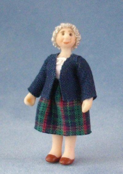 1/48th scale Miniature Grandma Doll #26