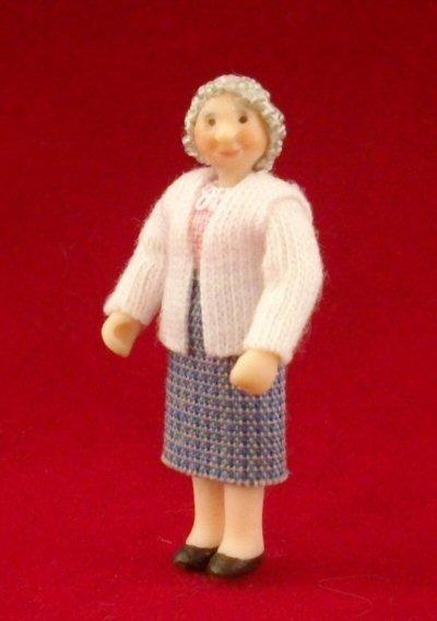 1/48th scale Miniature Grandma Doll #27