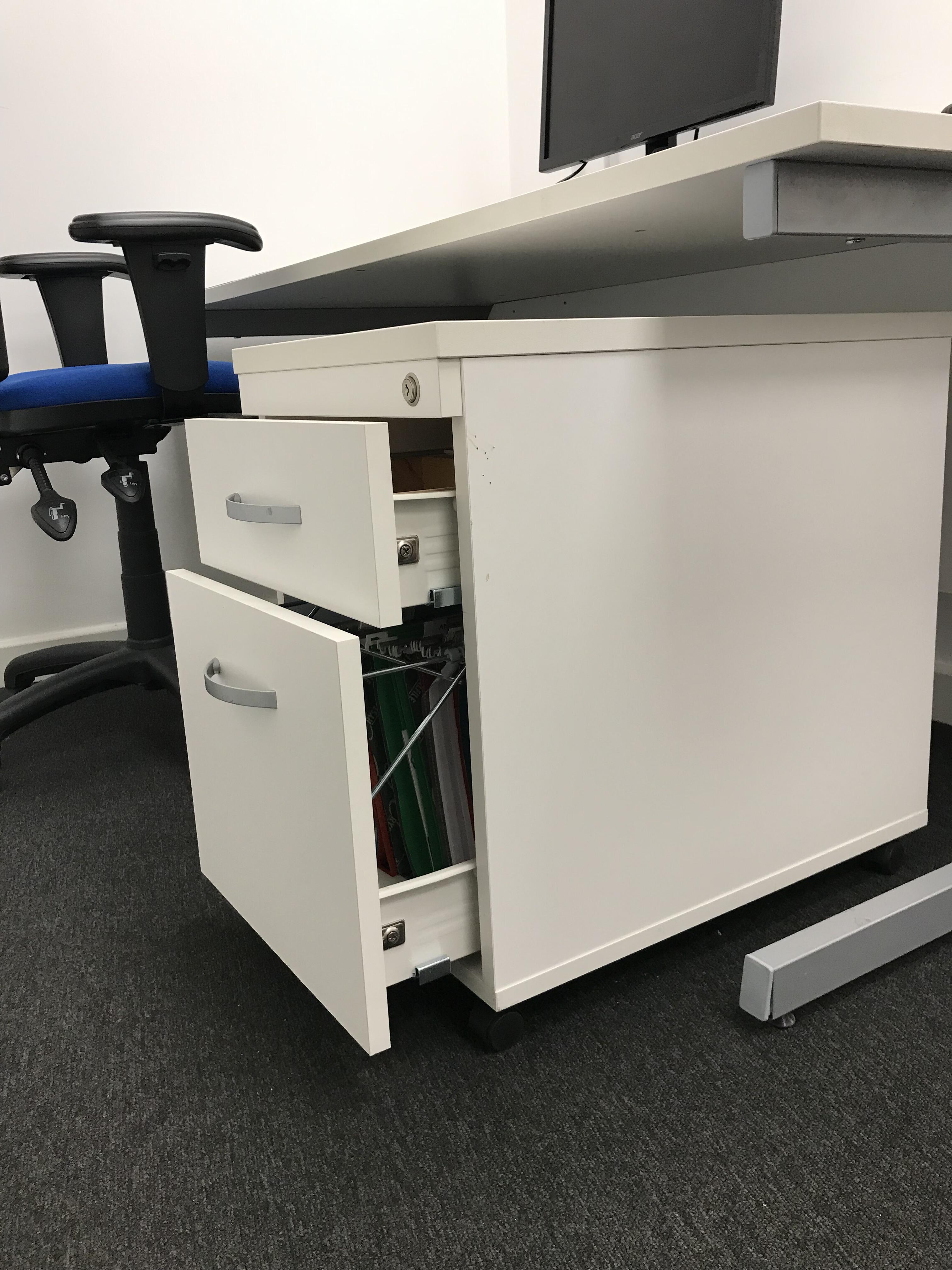 Office desk + drawers