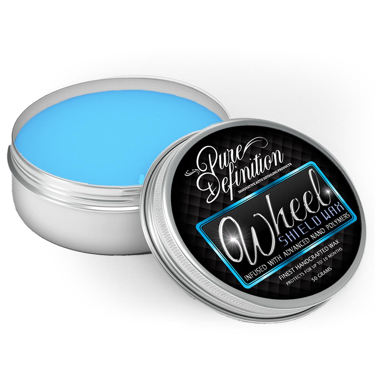 Wheel Shield Wax 50g Car Alloy Rim High Gloss Sealant Pure Definition ...