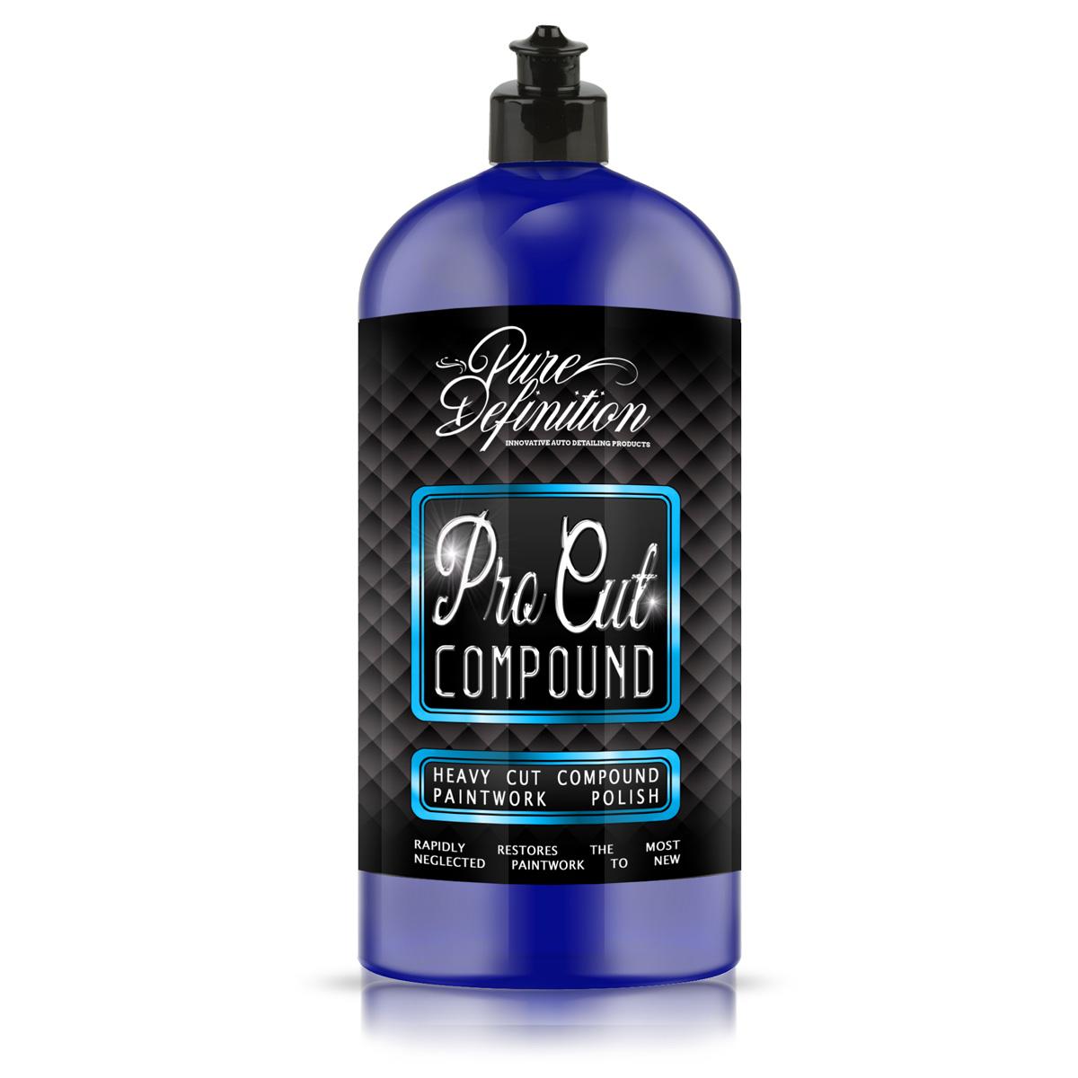 Car Polish Kit Pro Cut Compound Heavy Paint Restorer Kit 1000ml Pure ...