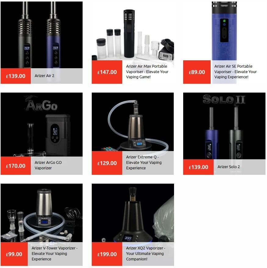 Unveiling the Arizer Vaporizer Range: We have the whole Arizer ...