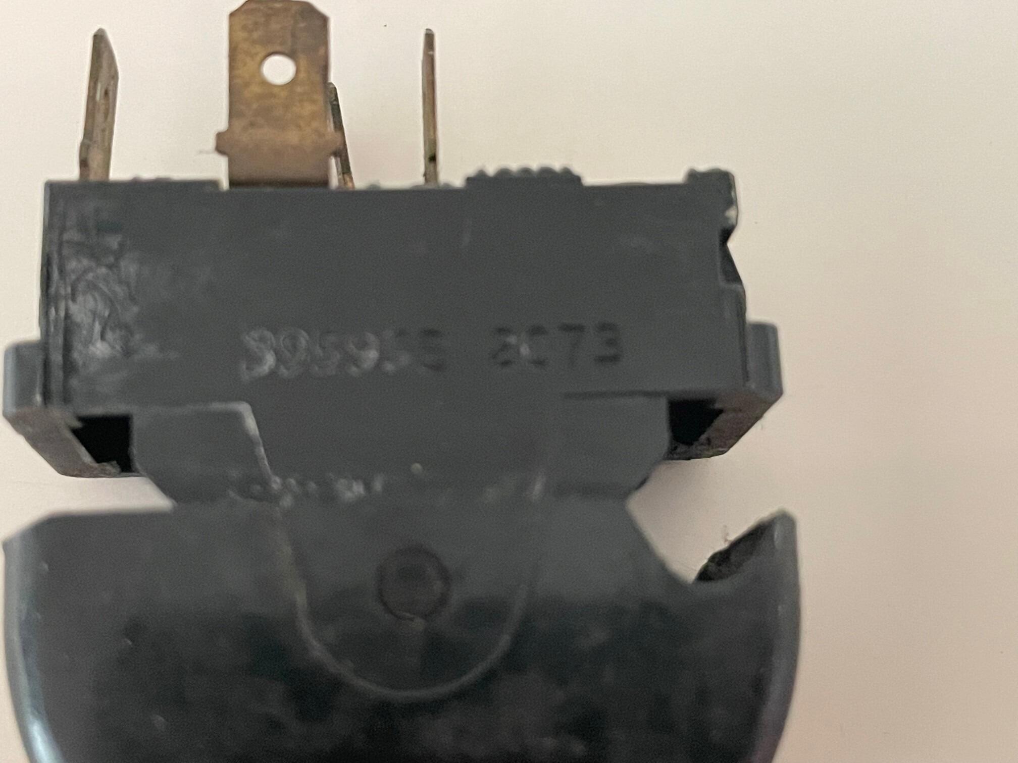 ORIGINAL LUCAS 39599 JAGUAR 2 POSITION ROCKER SWITCH FOR INTERIOR LIGHT