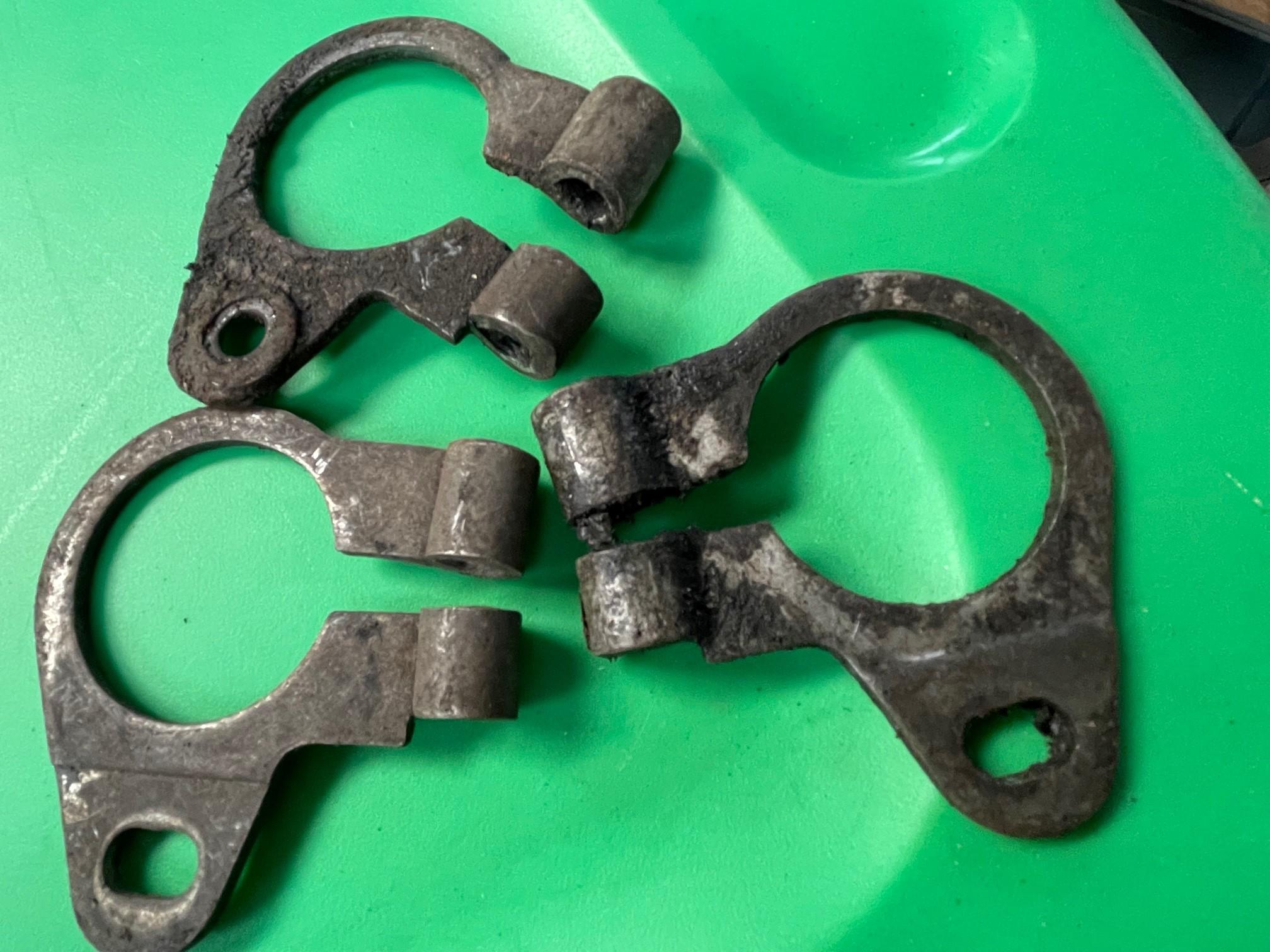 6476 ORIGINAL JAGUAR LUCAS DISTRIBUTOR BRACKET PLATE XK / MK2 (A)
