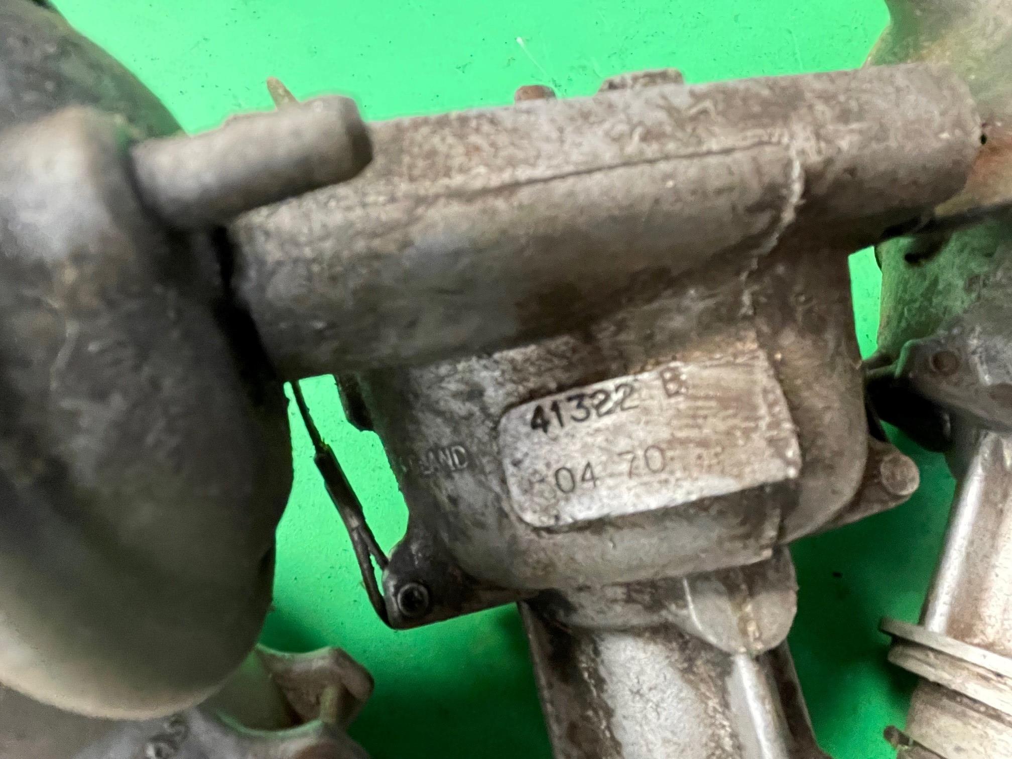 5 X ORIGINAL LUCAS DISTRIBUTOR ASSEMBLIES VARIOUS DATES