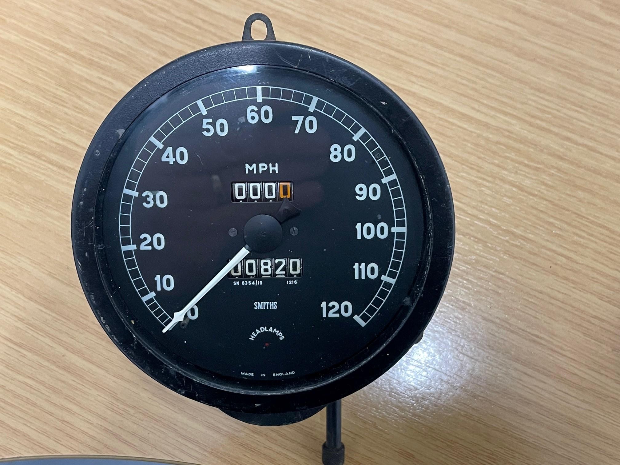 ORIGINAL SMITHS 6354/19 (1216) JAGUAR MK8 MK9 MKVIII MKIX SPEEDO 120mph