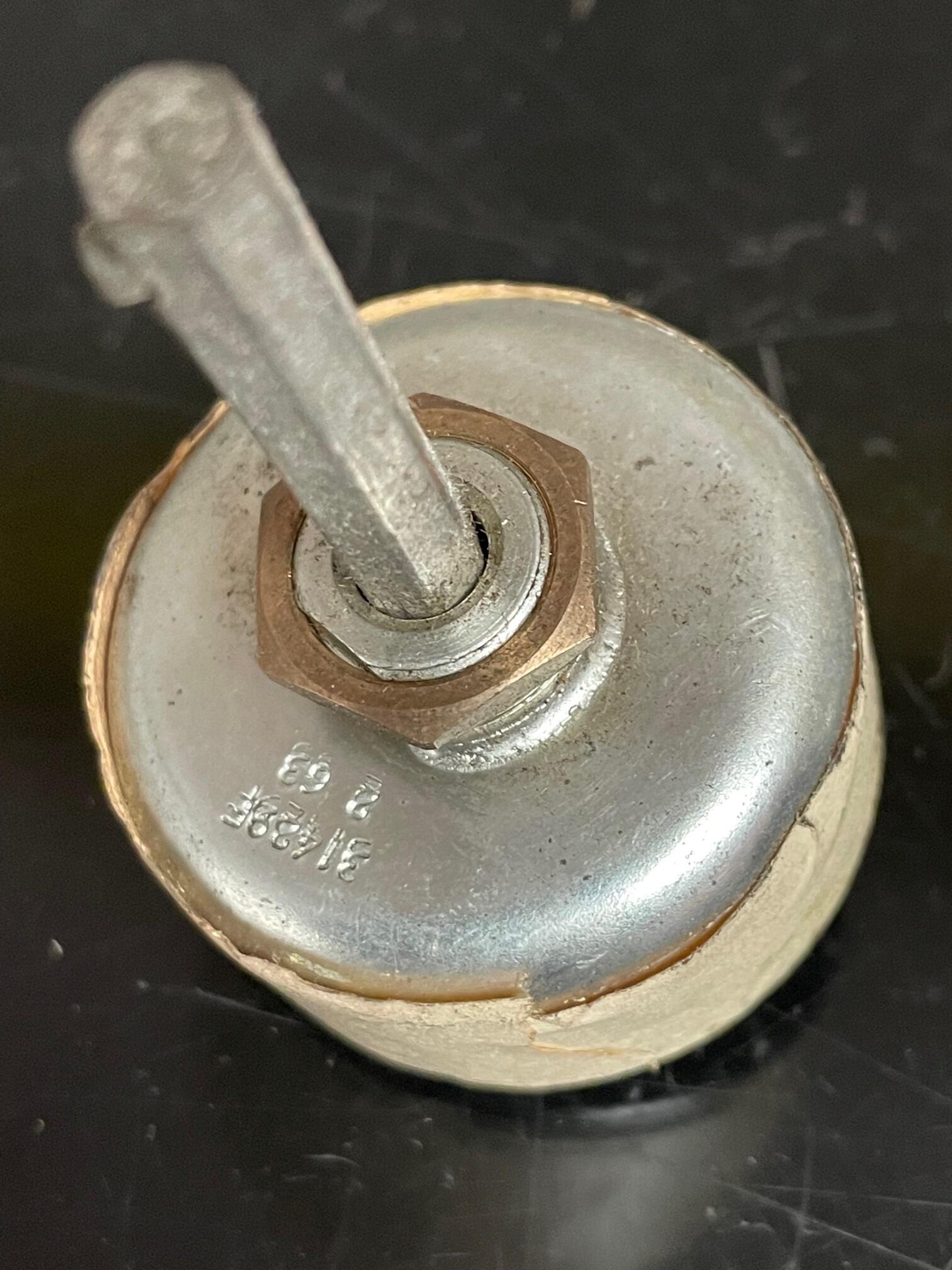 C8394 ORIGINAL JAGUAR LUCAS 31429 FUELTANK CHANGEOVER SWITCH DATED 2/63 ...