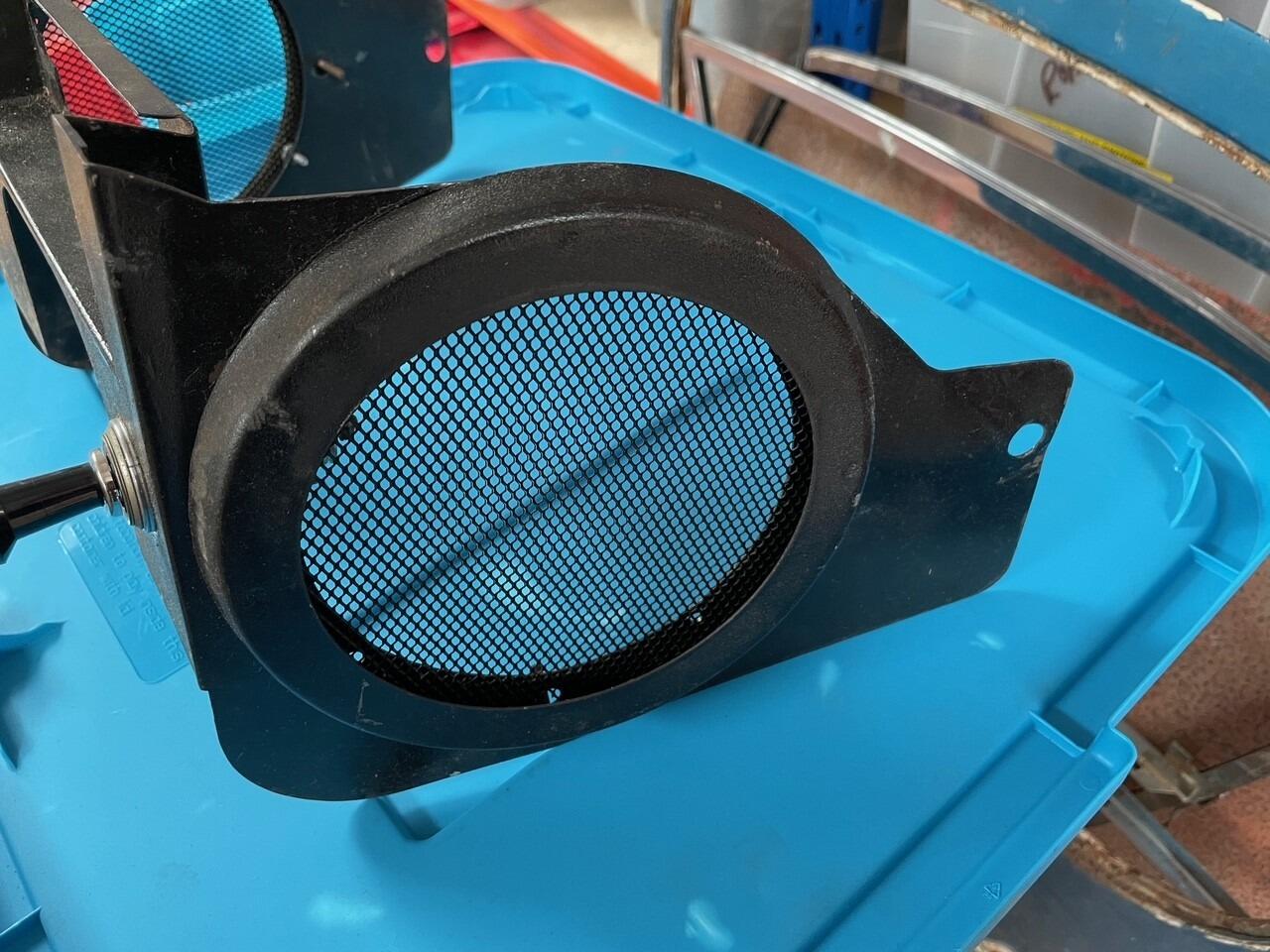 ORIGINAL E-TYPE RADIO FRAME WITH SPEAKER COVERS