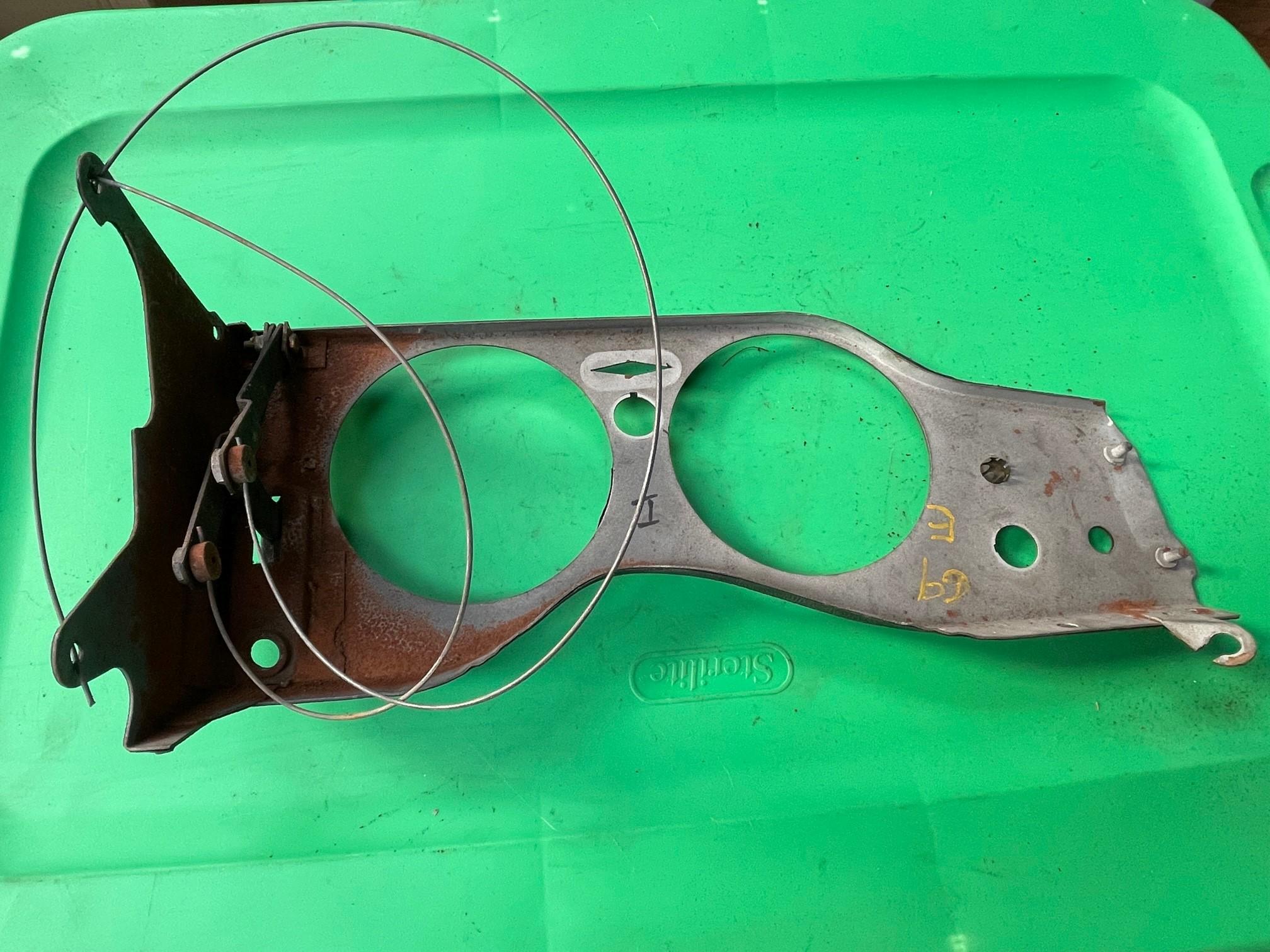 ORIGINAL E-TYPE S2 & S3 LHD DRIVER SIDE DASH PANEL BD37572 (I)