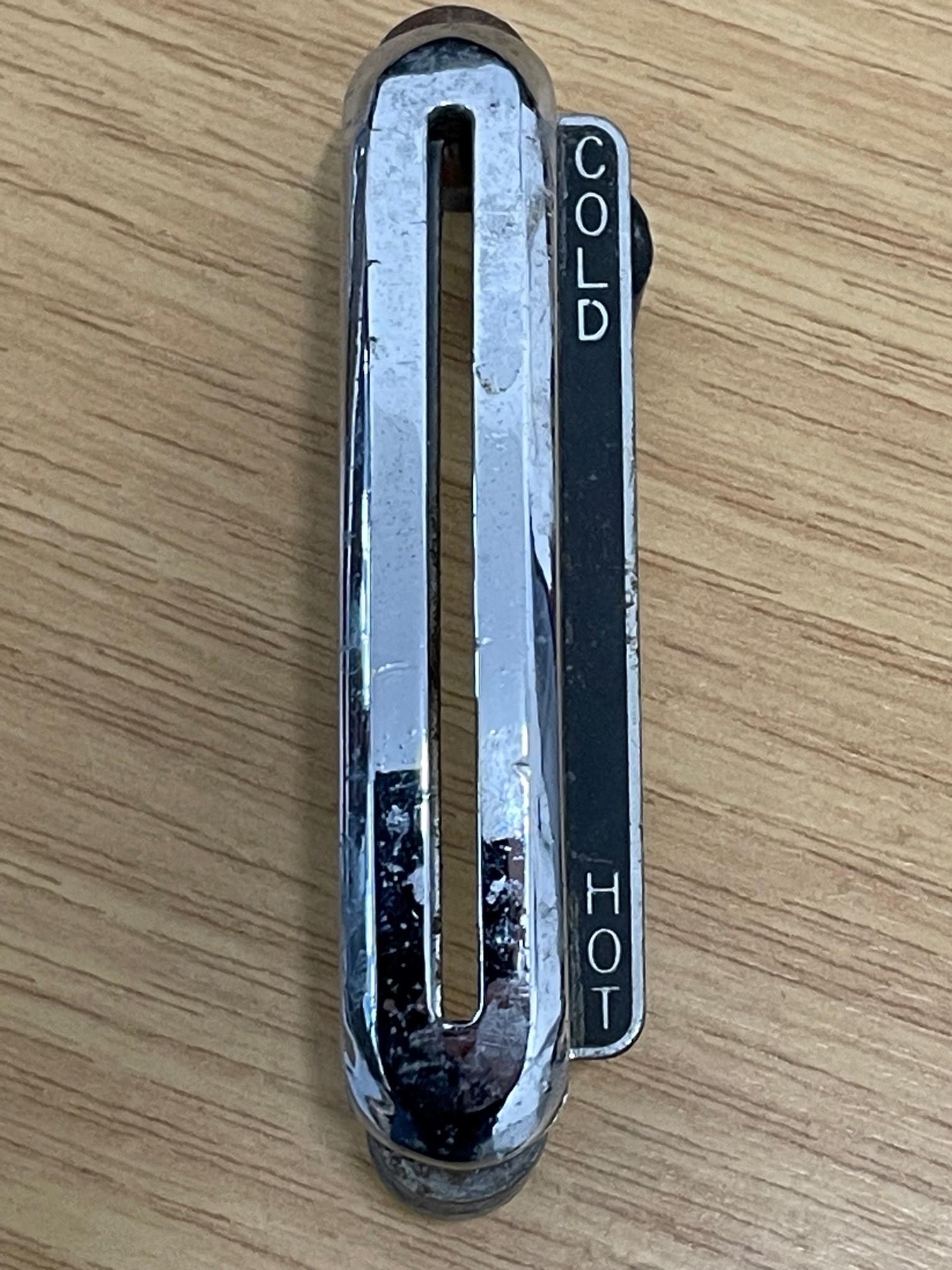 ORIGINAL JAGUAR CHOKE LEVER ESCUTCHEON & LEVER PLATE BD11802 C17328 (B)